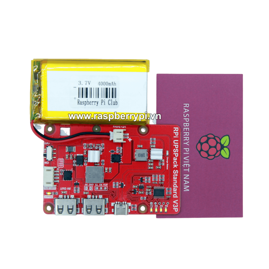 Raspberry Pi UPS Pack - Uninterruptible Power Supply Raspberry Pi