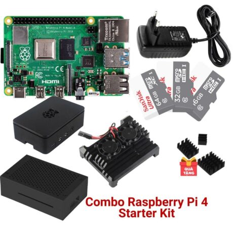 Combo Raspberry Pi 4 Starter Kit - Raspberry Pi Việt Nam