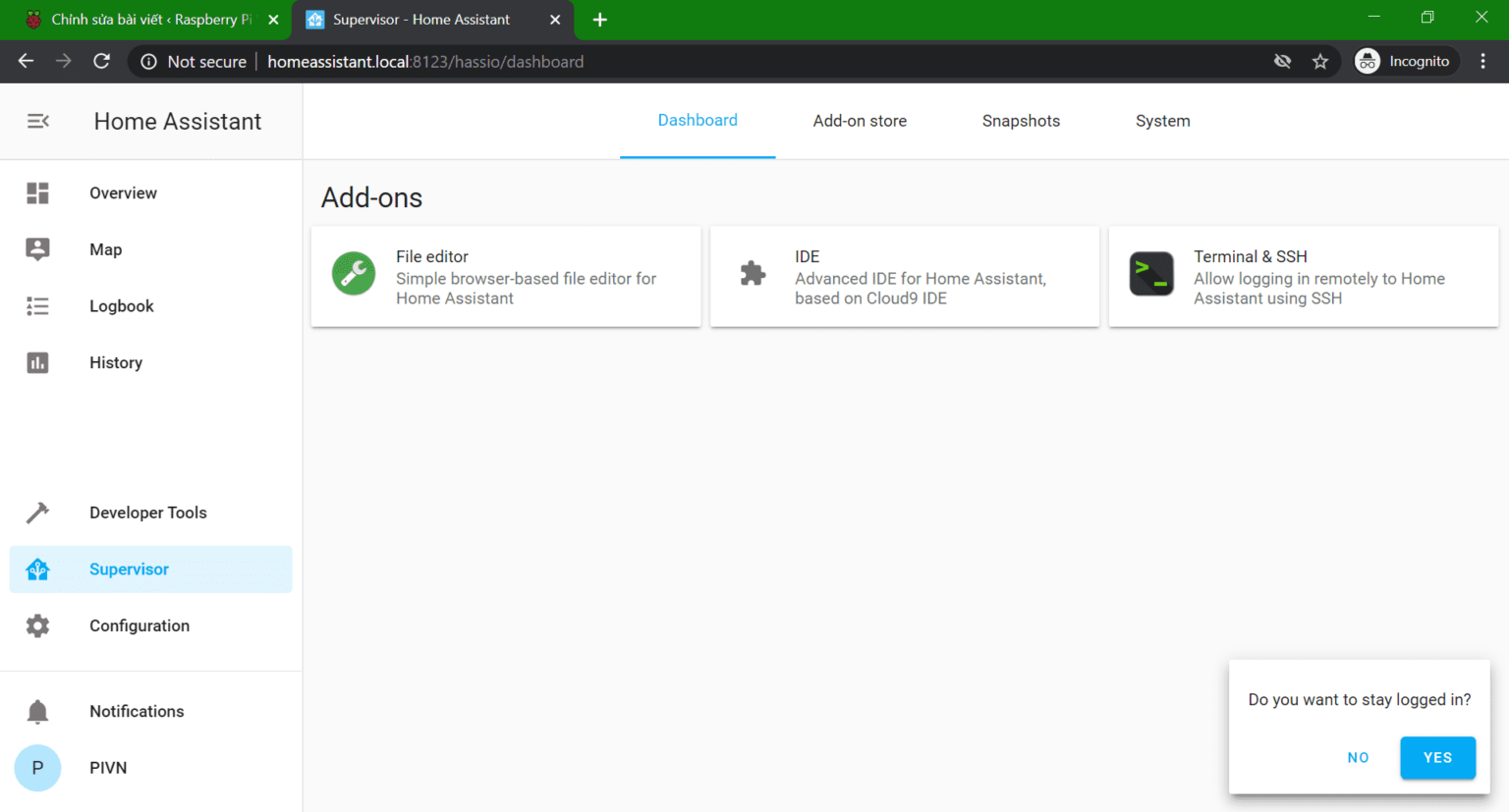 Hướng dẫn cài đặt Home Assistant lên Raspberry Pi 4