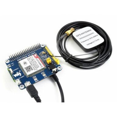 Module SIM7600CE - 4G/3G/2G/GSM/GPRS/GNSS HAT cho Raspberry Pi, LTE CAT4