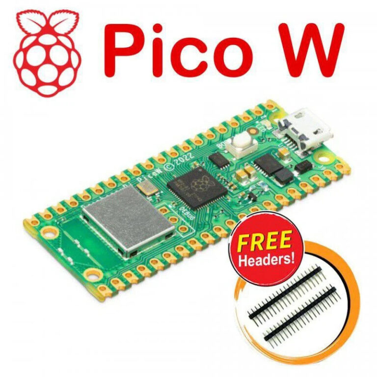 Raspberry Pi Pico W - Mạch Vi điều khiển Raspberry Pi Pico