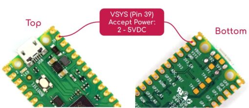 Raspberry Pi Pico W Mạch Vi điều Khiển Raspberry Pi Pico