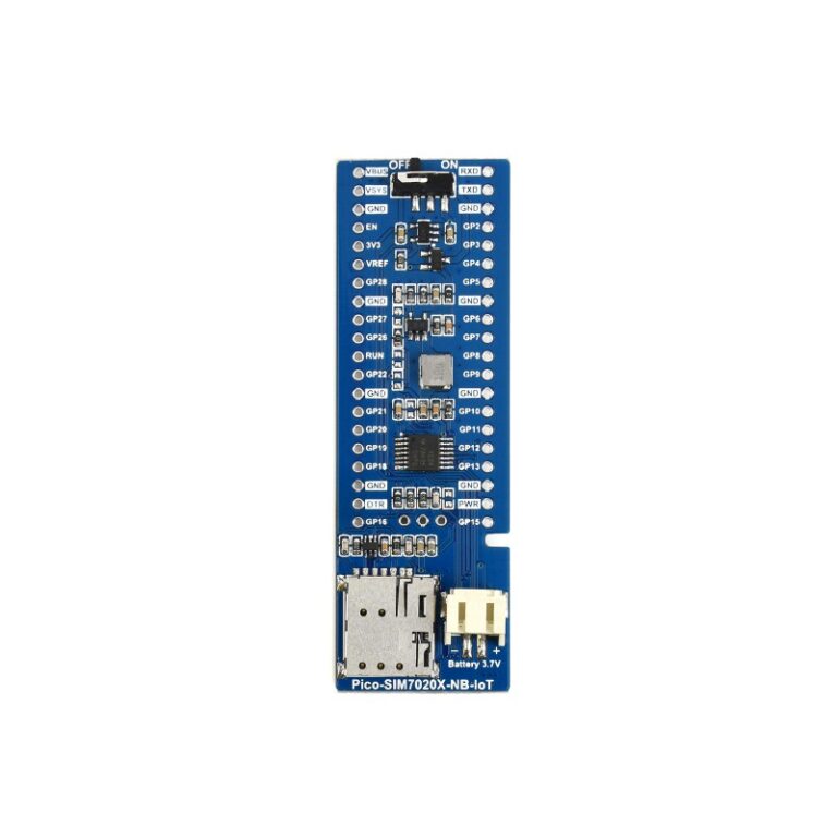 Module SIM7020E NB-IoT cho Raspberry Pi Pico - Phù hợp với Asia, Europe, Africa, Australia