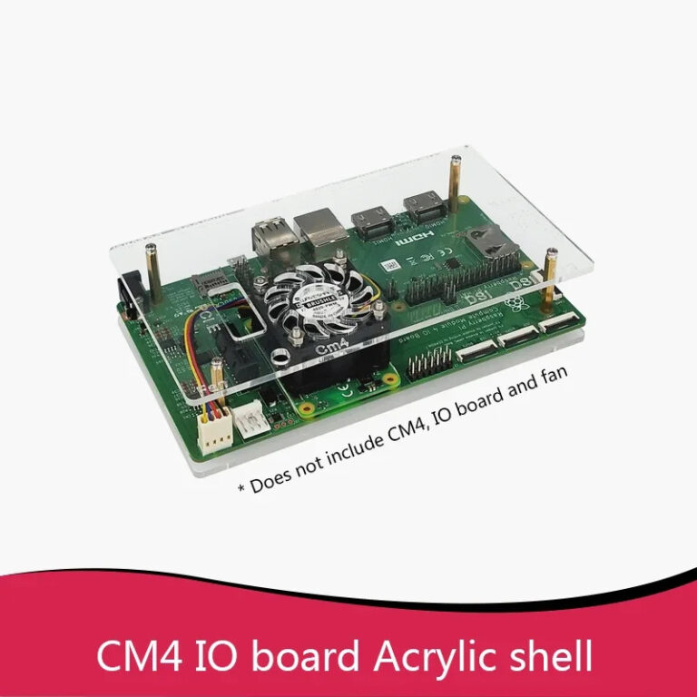 Vỏ mica trong suốt cho Raspberry Pi CM4 IO Board Vỏ mica trong suốt cho Raspberry Pi CM4 IO Board