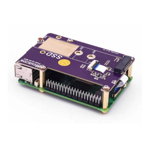 Adapter PCIe sang M.2 cho Raspberry Pi 5, hỗ trợ ổ NVMe 2280