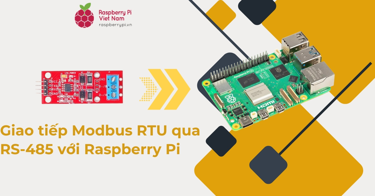 Giao tiếp Modbus RTU qua RS‑485 với Raspberry Pi