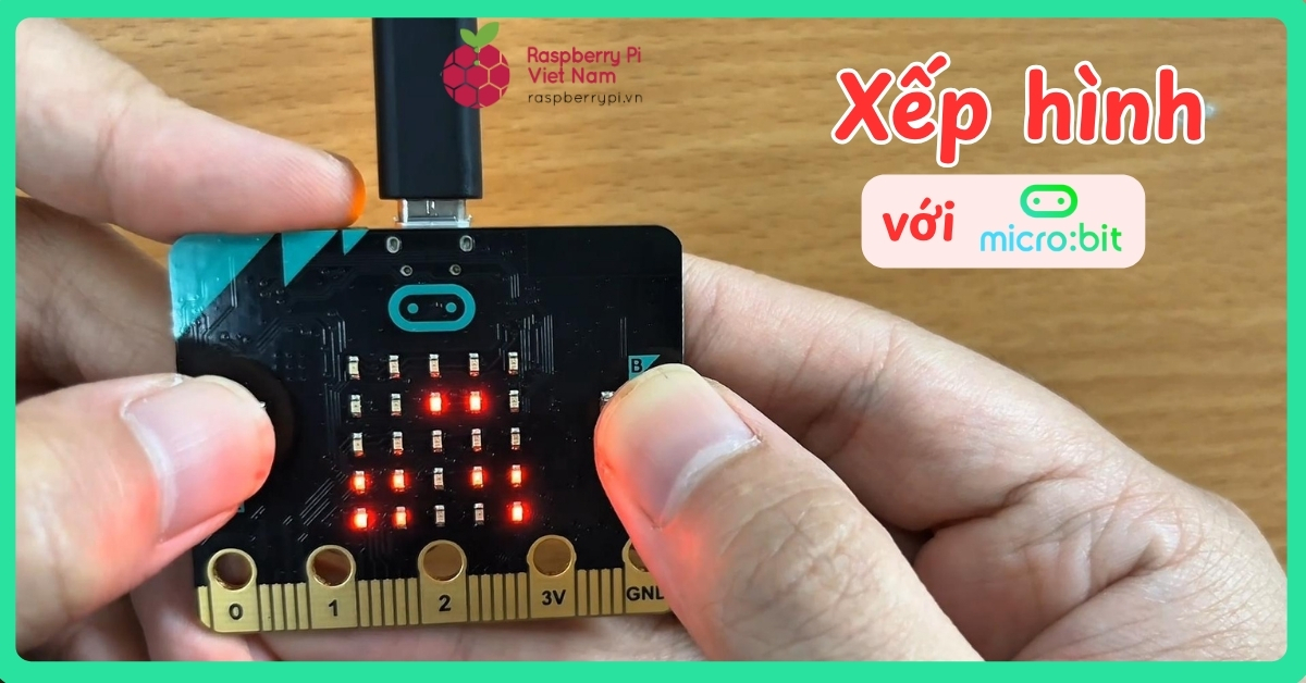 Lập trình game Tetris đơn giản trên Micro:bit