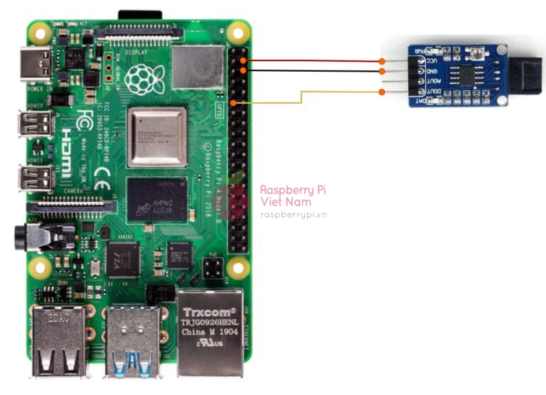 Hướng dẫn sử dụng cảm biến hồng ngoại với Raspberry Pi